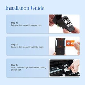 Valuetoner Ink Cartridge Replacement for Canon 245XL PG-245XL PG245XL PG-243 for MX492 MX490 MG3022 MG2522 MG2920 MG2420 MG2520 MG2922 MG2924 MG3029 iP2820 Printer (Black, 2 Pack)