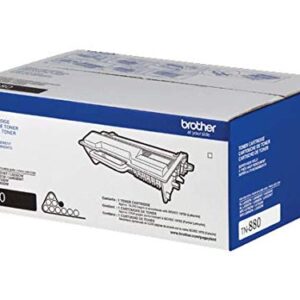 Brother Genuine TN-880 (TN880) Super High Yield Black Laser Toner -Cartridge 2-Pack