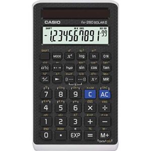 casio fx 260 solar ii scientific calculator 5″ x 0.6″ x 2.9″