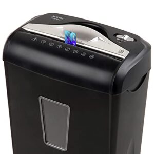 Aurora AU870MA High-Security 8-Sheet Micro-Cut Paper Credit Card Shredder Black