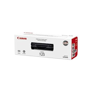 canon original 125 toner cartridge – black ( packaging may vary )