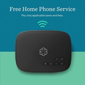 Ooma Telo Air 2 VoIP Free Home Phone Service with wireless connectivity. Affordable Internet-based landline replacement. Unlimited nationwide calling. Works only in the US.