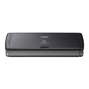 canon imageformula p-215ii mobile document scanner, black, 1.6″ x 11″ x 3.7″