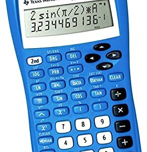 Texas Instruments TI-30X IIS Scientific Calculator, Blue