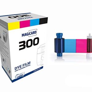 Magicard 300 Printer MC300YMCKO Color Ribbon - YMCKO - 300 Prints with Bodno Software Demo Card