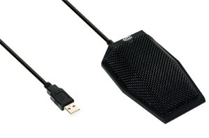 mxl ac-404 usb boundary condenser conferencing microphone – black