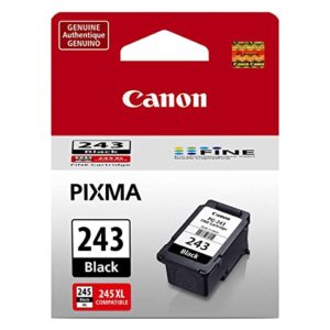 Canon 3 Pack PG-243 Black Ink Cartridge for PIXMA IP, MX, MG, TS, and TR Series Printers - 5.6ml