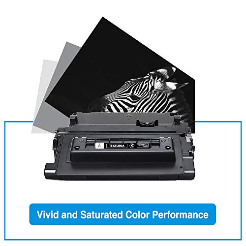 TRUE IMAGE Compatible Toner Cartridge Replacement for HP 90A CE390A 90X CE390X Enterprise 600 M602 M601 M4555 M602dn M602n M602x M603dn M603n M4555f M4555h Printer (Black, 1-Pack)