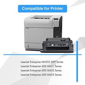 TRUE IMAGE Compatible Toner Cartridge Replacement for HP 90A CE390A 90X CE390X Enterprise 600 M602 M601 M4555 M602dn M602n M602x M603dn M603n M4555f M4555h Printer (Black, 1-Pack)