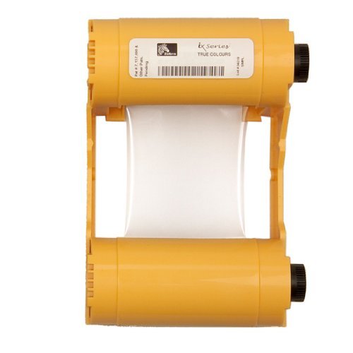 Zebra 800033-840 True Colours iX Series YMCKO Color Ribbon for ZXP Series 3 Card Printers. 200 Prints.