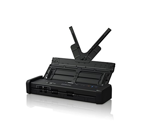 Epson DS-320 Mobile Scanner with ADF: 25ppm, TWAIN & ISIS Drivers, 3-Year Warranty