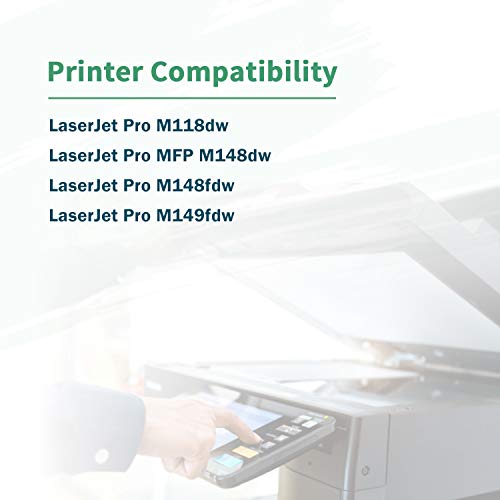 ZIPRINT Compatible Toner Cartridge Replacement for HP 94A CF294A use with HP Laserjet Pro M118dw MFP M148dw MFP M148fdw Printer (Black, 2-Pack)