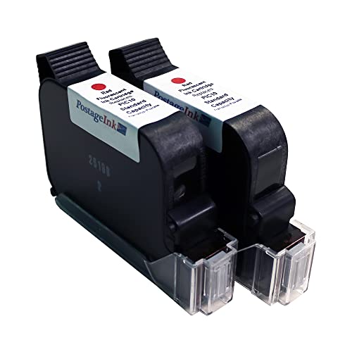 PostageInk.com PIC10 Ink Cartridge Non-OEM Replacement for FP PostBase 58.0052.3038.00 (2-Pack)