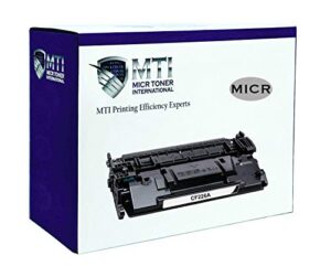 micr toner international compatible micr toner cartridge replacement for hp cf226a 26a m402dn m402n m402dw m426fdn m426fdw