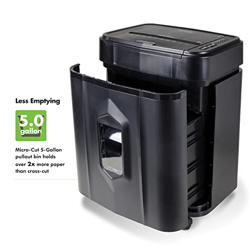 Aurora 120-Sheet Auto Feed High Security Micro-Cut Paper Shredder / 30 Minutes