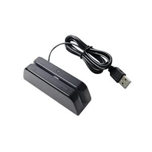 etekjoy usb magnetic credit card reader 3-track pos swipe card reader msr123