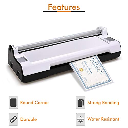 TYH Supplies 100-Pack 5 x 7 Inch 5 Mil Clear Hot Glossy Thermal Laminating Pouches Lamination Sheet Laminator Pockets