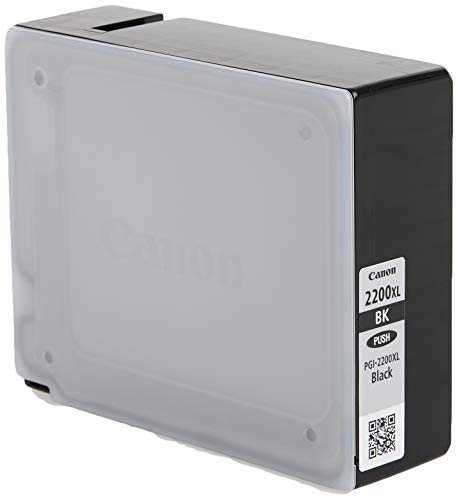 Canon PGI-2200XL Pigment Black Ink Tank Compatible to IB4120, MB5420, MB5120, IB4020, MB5020, MB5320