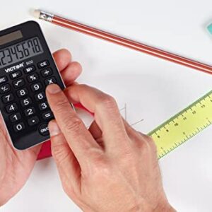 Victor 900 Handheld Calculator, Black, 0.3" x 2.5" x 4.3"