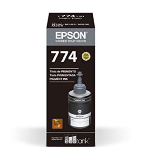 EPSON T774 EcoTank Ink Ultra-high Capacity Bottle Black (T774120-S) for Select Epson EcoTank Printers