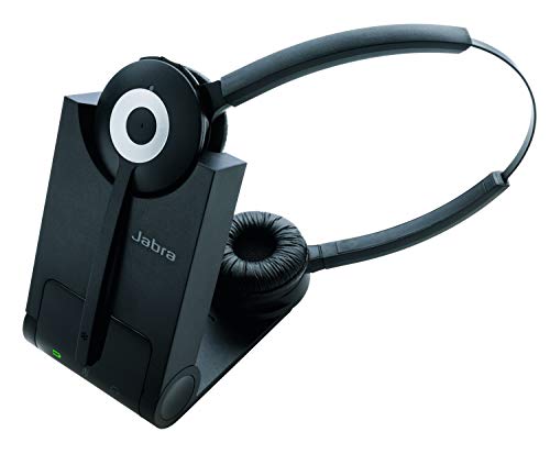 Jabra PRO 930 MS Mono Lync Optimized Wireless Headset for Softphone , Black , Mono Speaker