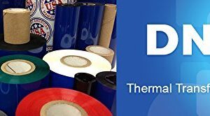 Thermal Transfer Ribbon - Wax 4.33" X 1476' (110mm X 450m) Black 24 Rolls/Case (ZEBRA Printer)