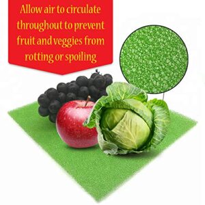 Dualplex® Fruit & Veggie Life Extender Liner for Fridge Refrigerator Drawers, 12 x 15 Inches (6 Pack) – Extends The Life of Your Produce & Prevents Spoilage