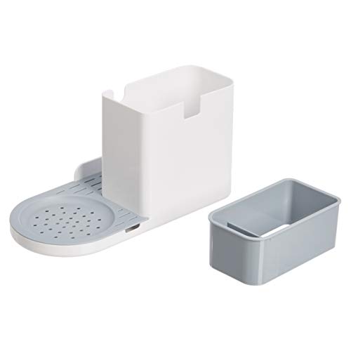 Amazon Basics Kitchen Sink Organizer/Sponge Holder, Large