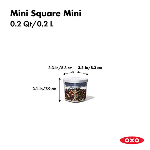 OXO Good Grips 4-Piece Mini POP Container Set