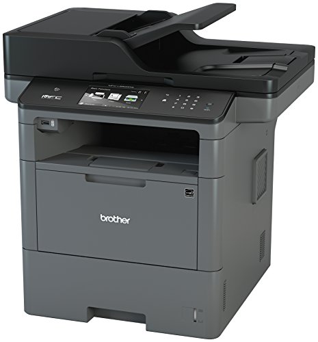 Brother Monochrome Laser, Multifunction, All-in-One Printer, MFC-L6800DW, Wireless Networking, Mobile Printing & Scanning, Duplex Print, Scan & Copy, Amazon Dash Replenishment Ready, Black