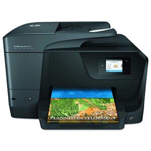 hp officejet pro 8710 all-in-one wireless printer, hp instant ink or amazon dash replenishment ready (m9l66a), black