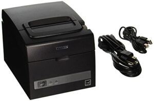 citizen america ct-s310ii-u-bk ct-s310ii series two-color pos thermal printer with pne sensor, 160 mm/sec print speed, usb/serial connection, black