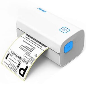 jiose thermal shipping label printer – desktop 4×6 shipping label printer – support chromeos mac windows – apply to ebay amazon shopify etsy usps fedex etc e-shopping and logistics websites