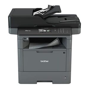 brother mfc-l5850dw monochrome laser all-in-one printer, copier, scanner, fax