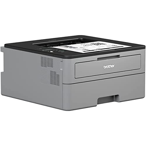 Brother HL_L23 Series Compact Monochrome Laser Printer, 32ppm, 250 Sheets, Wireless, Mobile Printing, Auto 2-Sided Printing, with MTC Printer Cable, Black