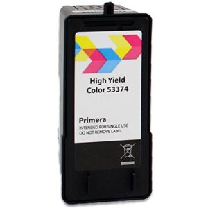 primera technology lx500 high yield color ink cartridge, tri-color (53374)