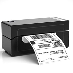 lufier shipping label printer, commercial grade direct thermal printer for shipping labels 4×6 desktop barcode shipping label printer 150mm/s, compatible with usps, ups, fedex, shopify, ebay & amazon