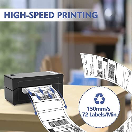 LUFIER 4x6 Label Printer - Commercial Grade Thermal Label Printer for Shipping Packages, Thermal Printer for Shipping Labels Printer Work with USPS UPS FedEx Shopify Ebay Amazon Support Windows & Mac