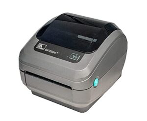 zebra gk420d gk42-202510-000 direct thermal label printer (renewed)