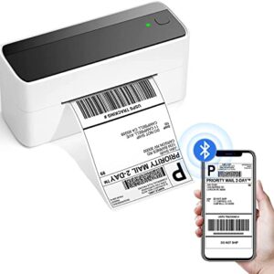 Phomemo Bluetooth Thermal Label Printer, Wireless Label Printer for Shipping Package & Small Business, 4x6 Address Label Printers, Thermal Printer Support iPhone, iPad, Mac, Windows, Android