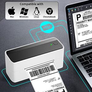 Phomemo Bluetooth Thermal Label Printer, Wireless Label Printer for Shipping Package & Small Business, 4x6 Address Label Printers, Thermal Printer Support iPhone, iPad, Mac, Windows, Android