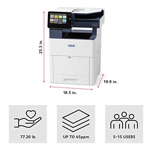 Xerox VersaLink C505/S Color Multifunction Printer, Amazon Dash Replenishment Ready