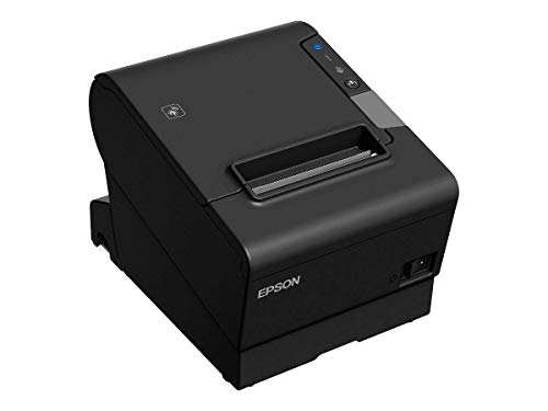 Epson C31CE94531 Epson, TM-T88VI, Thermal Receipt Printer, Epson Black, Ethernet, Bluetooth Interfaces, Ps-180 Power Supply and Ac Cable