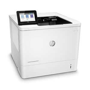 HP LaserJet Enterprise M611dn Monochrome Printer with built-in Ethernet & 2-sided printing (7PS84A) White