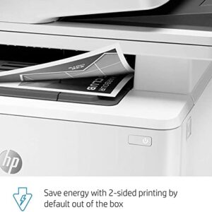 HP Laserjet Pro MFP M428fdn All-in-One Wired Monochrome Laser Printer, White - Print Scan Copy Fax - 40 ppm, 1200 x 1200 dpi, 512MB Memory, Auto Duplex Printing, 50-Sheet ADF, Ethernet, Cbmou Webcam