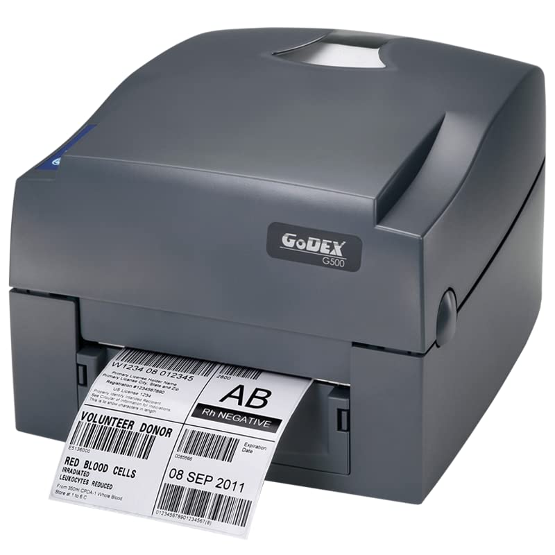 Godex G500 4" 203 dpi Thermal Transfer Printer, USB, RS232, Ethernet