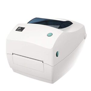 zebra gc420t thermal transfer desktop printer print width of 4 in usb serial and parallel port connectivity gc420-100510-000