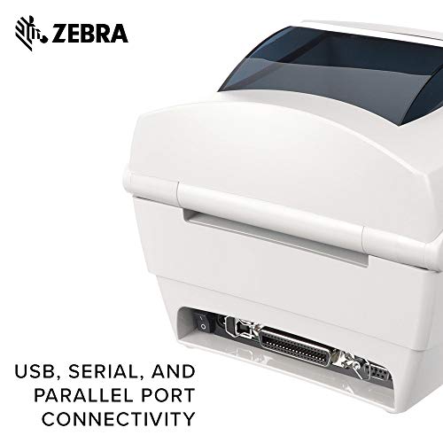 ZEBRA GC420t Thermal Transfer Desktop Printer Print Width of 4 in USB Serial and Parallel Port Connectivity GC420-100510-000