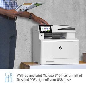 HP Color Laserjet Pro Multifunction M479fdn Laser Printer with One-Year, Next-Business Day, Onsite Warranty (W1A79A) White (Renewed)