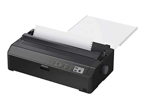 Epson LQ-2090II NT 24-pin Dot Matrix Printer - Monochrome - 550 CPS Mono - USB - Parallel - Ethernet